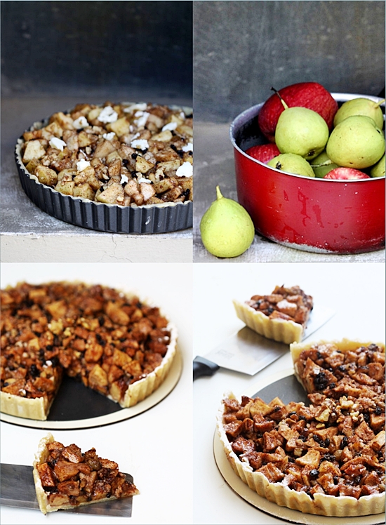 Baking | APPLE & PEAR OPEN PIE … ‘Fruit in Baking’ - come mingle